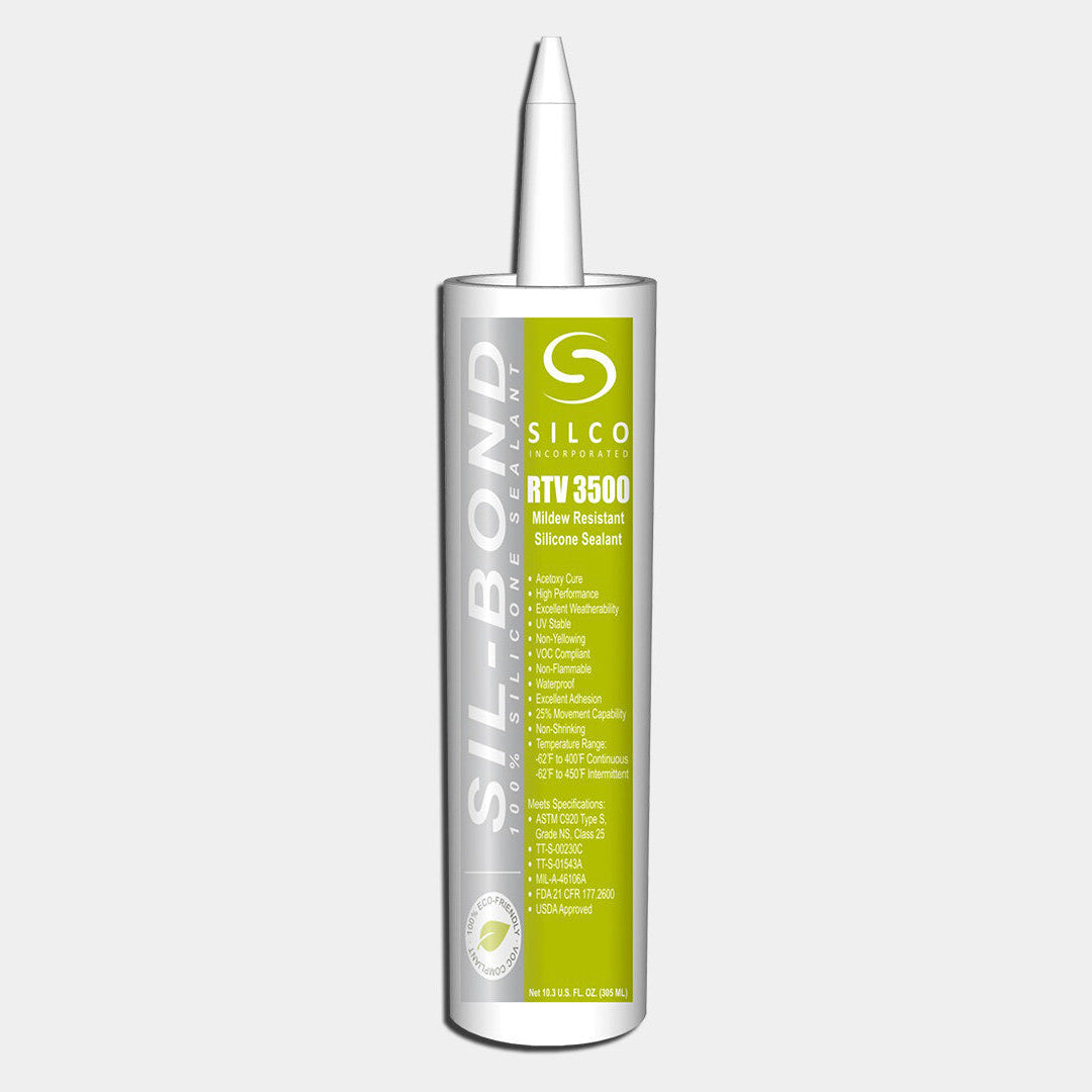 Sil-Bond RTV 3500 Mildew Resistant Silicone Sealant – Brioni Legacy